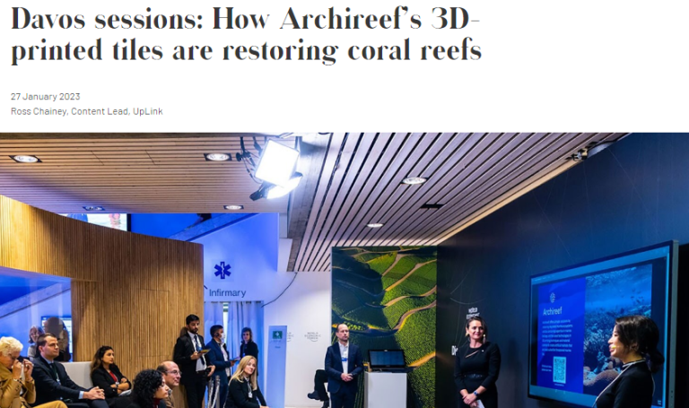 How Archireef’s 3D-printed tiles are restoring coral reefs - HKU TEC