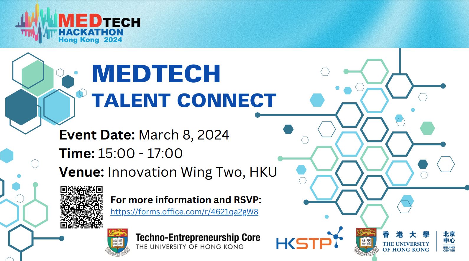 Medtech co innovation conference and hackathon - HKU TEC